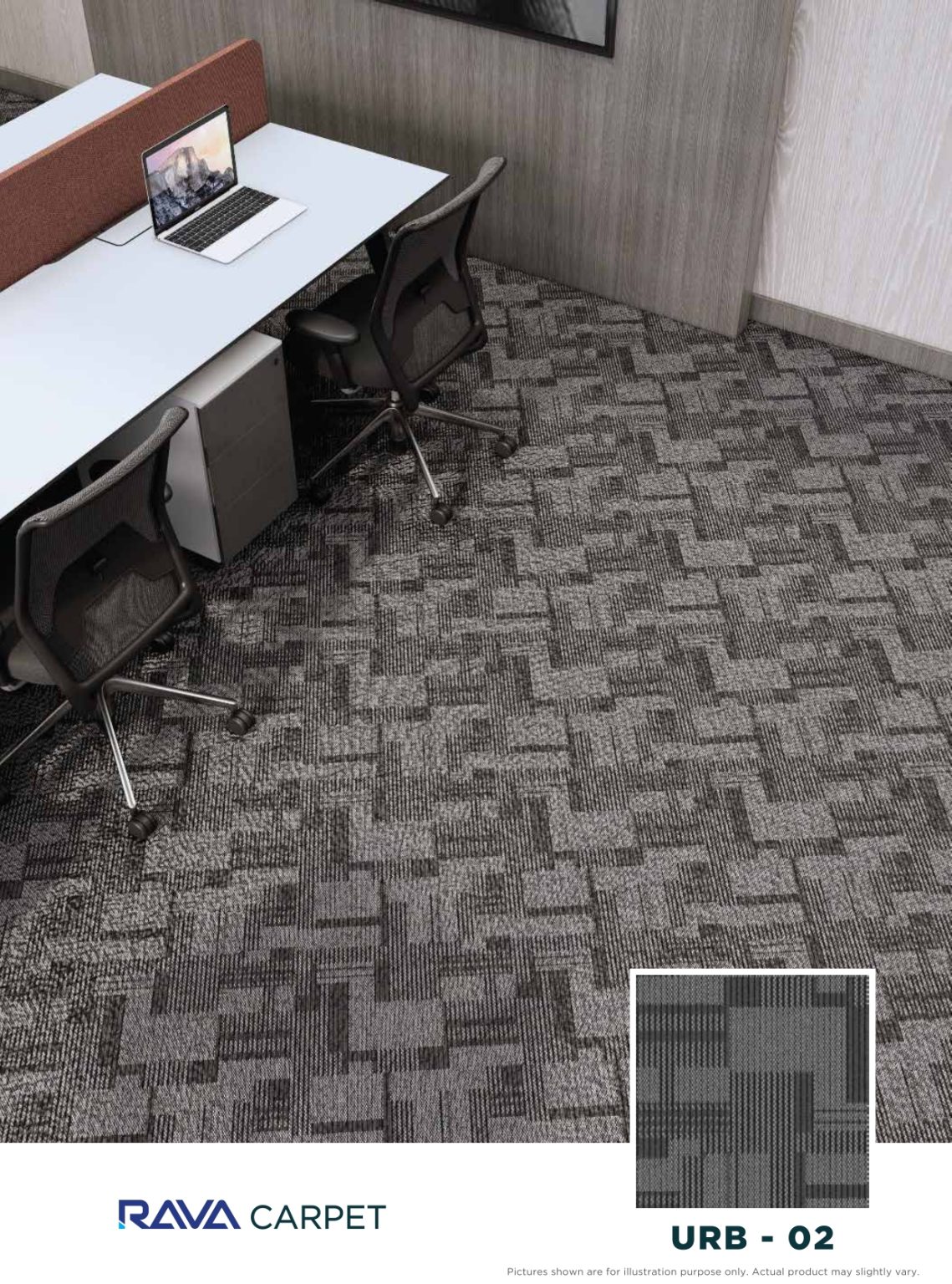 RAVA CARPET | CASSLON SERIES | URB 02 - Pilar8